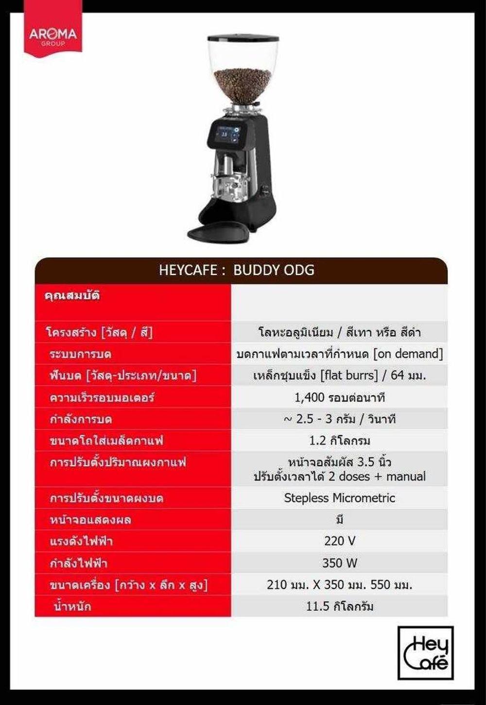 Aroma Online Store | เครื่องบดกาแฟ Hey Cafe Buddy